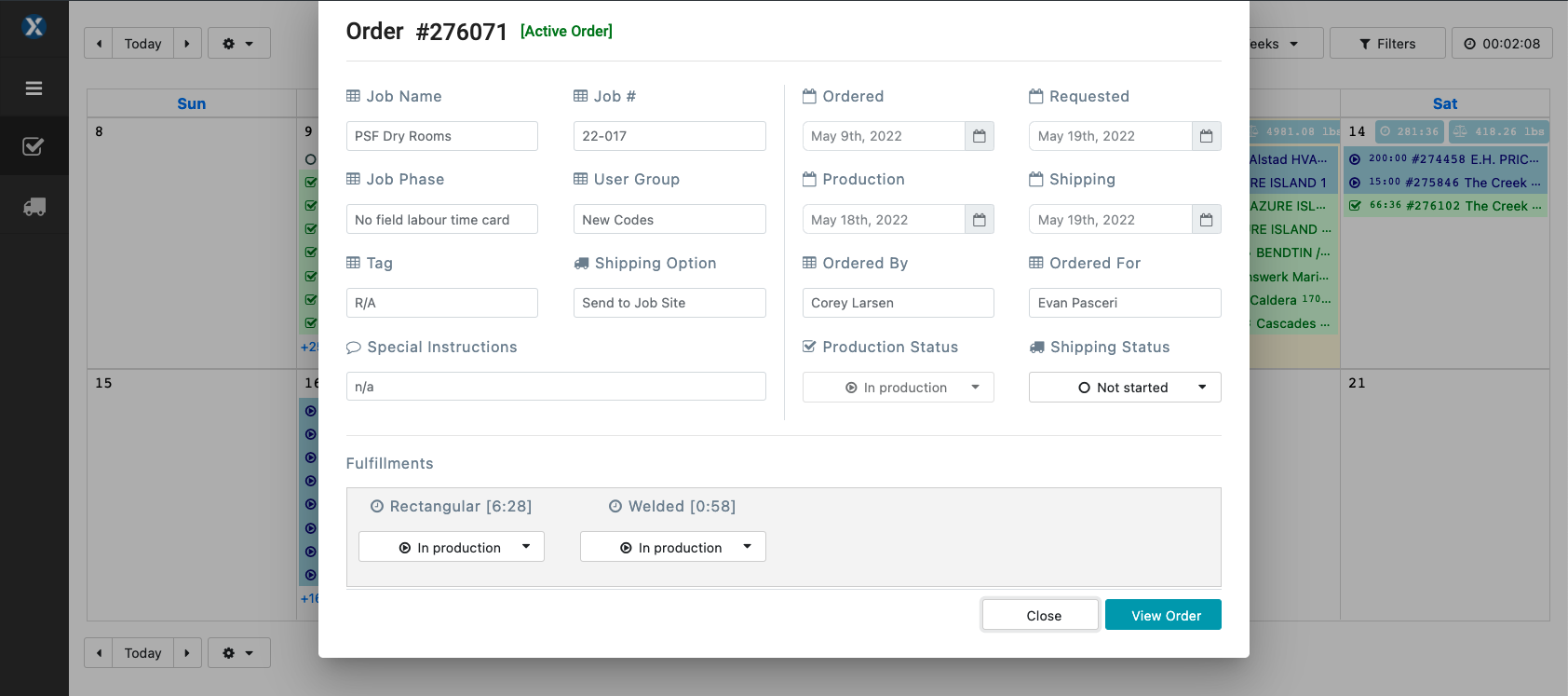 New Technology for the Production and Delivery Calendars - Software for HVAC, Pipe and ...